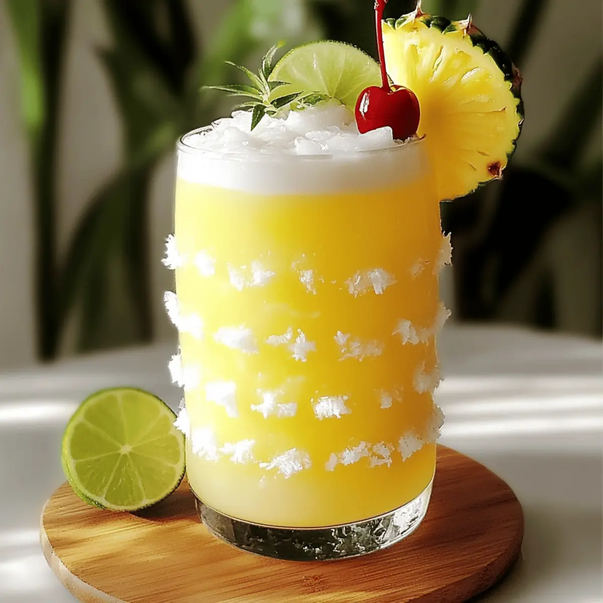 Ultimate Refreshing Non-Alcoholic Piña Colada Punch