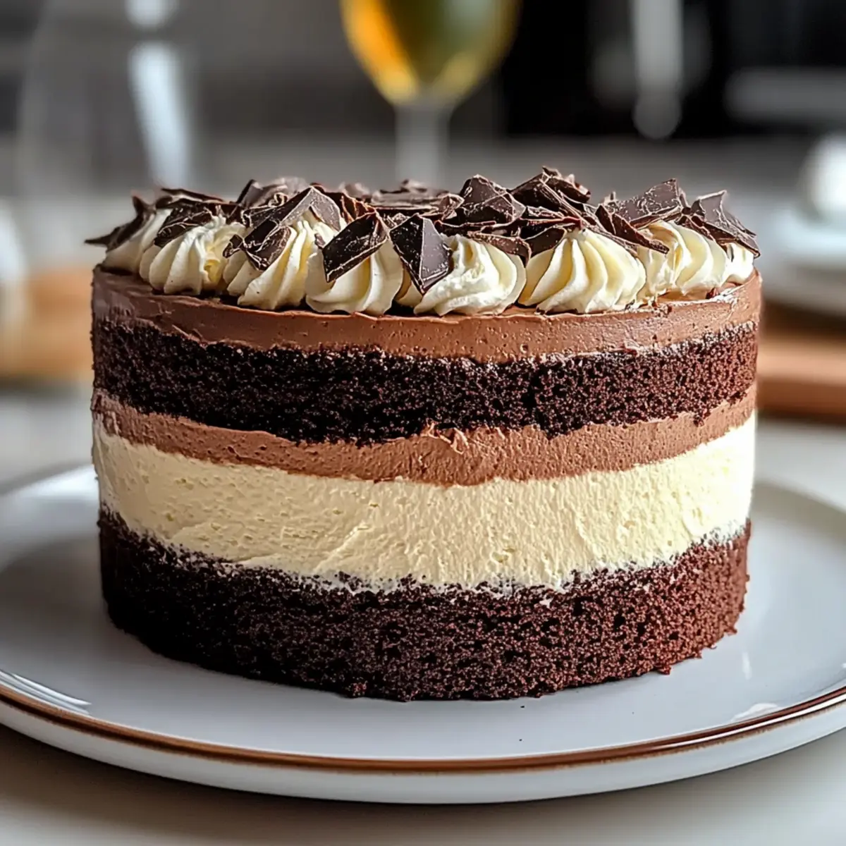 Irresistible Triple Chocolate Mousse Cake for Ultimate Indulgence