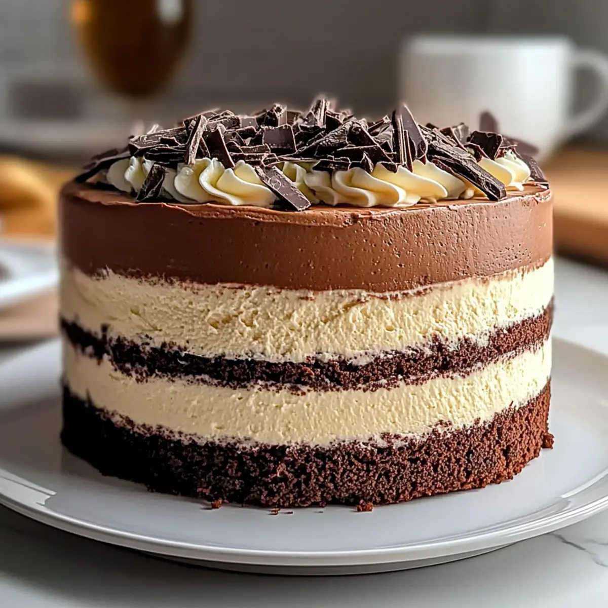 Irresistible Triple Chocolate Mousse Cake for Ultimate Indulgence