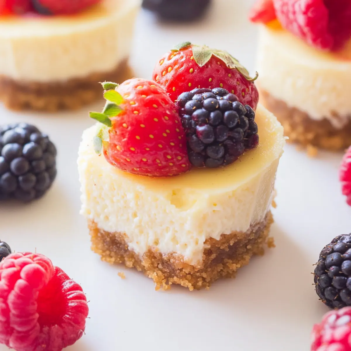 Irresistible Mini Cheesecake Bites Perfect for Every Celebration