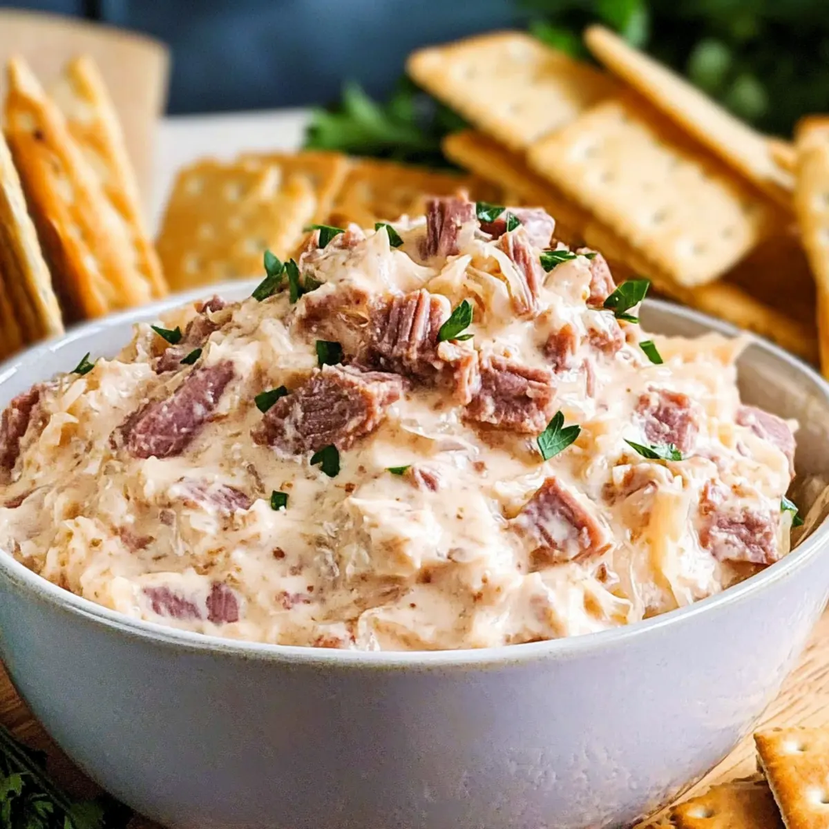 Easy Crockpot Reuben Dip: Irresistible Low-Carb Comfort Food