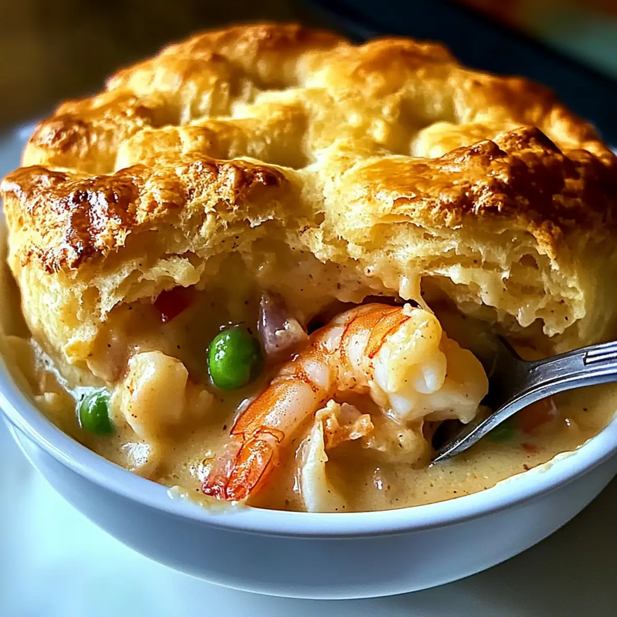 Irresistible Cheddar Bay Biscuit Seafood Pot Pie: A Comfort Dish